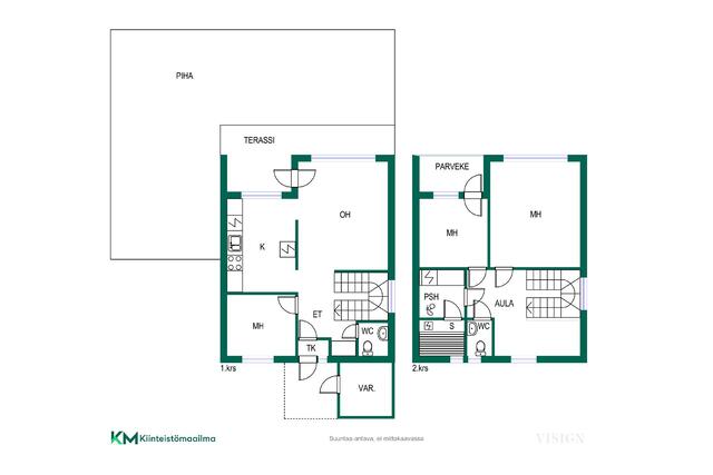 Vuokrataan rivitalo 4 huonetta - Vantaa Vantaanlaakso Perkiönkuja 2
